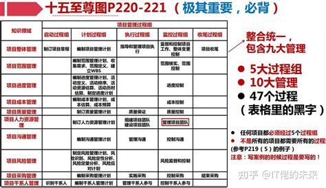 系统集成项目管理工程师（中级）之必背过程组 知乎