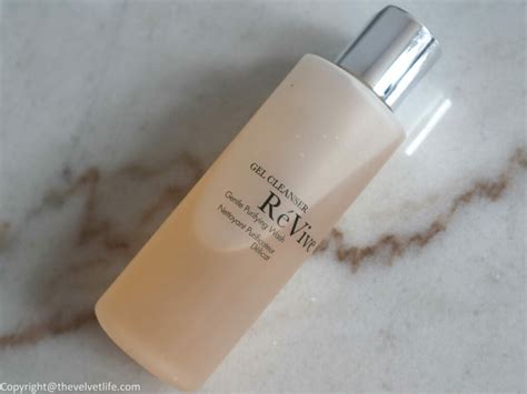 Revive Skincare Gel Cleanser Review The Velvet Life