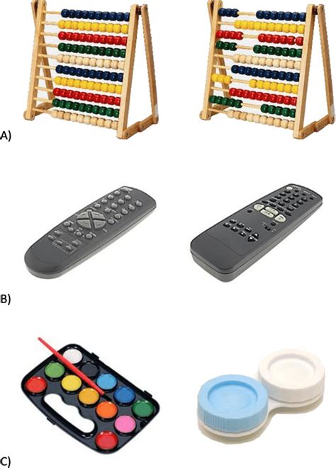 examples of object simuli taken from brady et al database representing