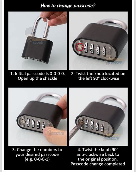 Premium Quality 4 Digit Passcode Number Combination Padlock Lock Shopee Singapore
