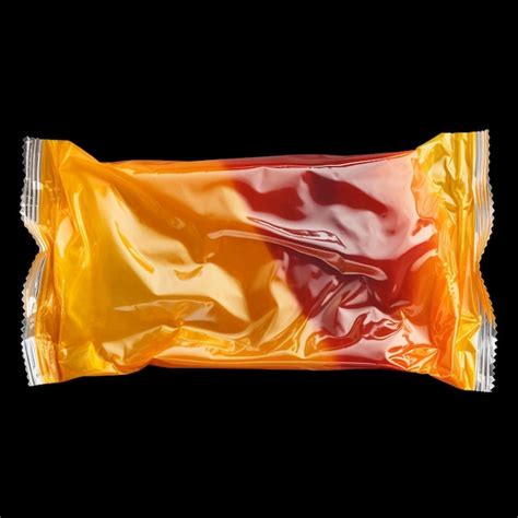 Premium Photo One Pack Of Plastic Candy Plain Background