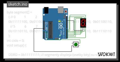 7segmentkubica Wokwi Esp32 Stm32 Arduino Simulator