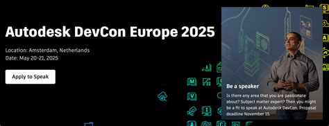 be a speaker at autodesk devcon 2025 share your innovation autodesk