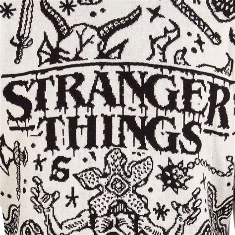 Svetr Stranger Things Collage Shopcsfdcz