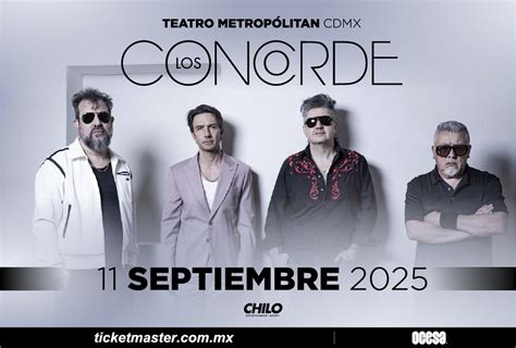 Los Concorde Llegaran Al Teatro Metropólitan Queretarock Music