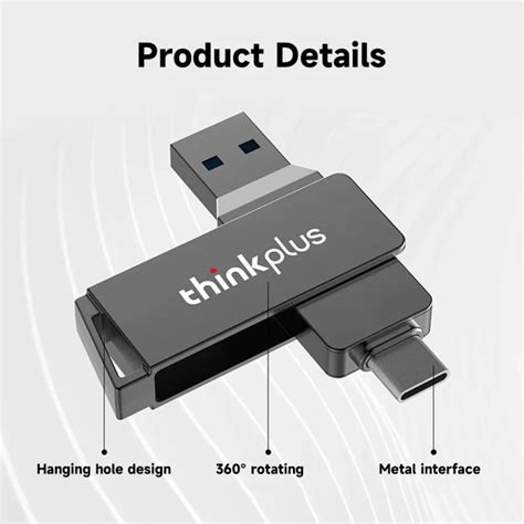 Lenovo Thinkplus Mu Dual Port Usb Flash Drive Fair Buy Bd