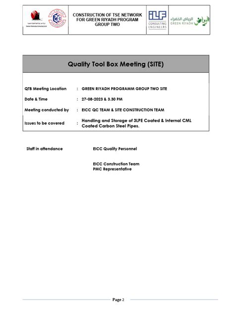 Handling And Storage Of 3lpe Coated And Internal Cml Coated Carbon Steel