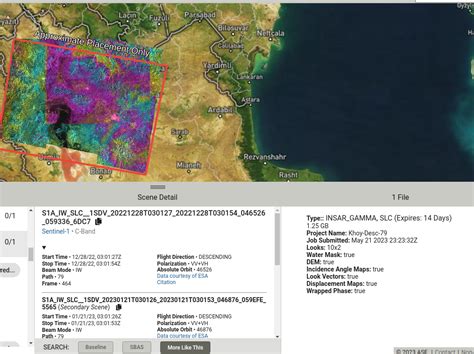 invalid interferograms over armenia and azerbaijan · issue 462