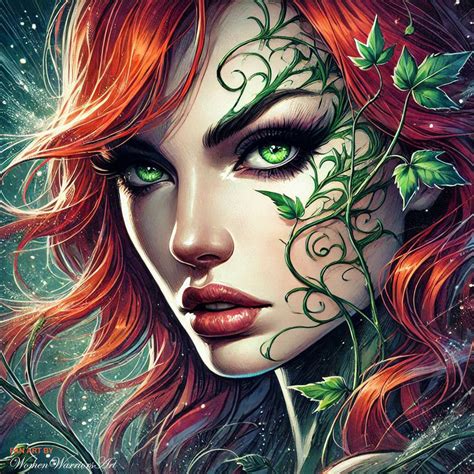 Poison Ivy Fan Art 3 By Womenwarriorsart On Deviantart