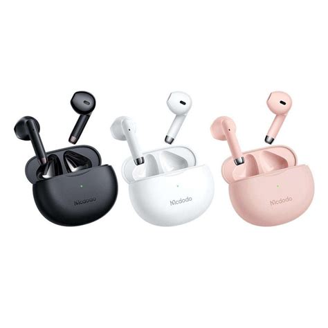 خرید و قیمت هدفون بلوتوثی مک دودو مدل ENC True Wireless Earbuds HP