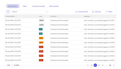 Viewing Orchestration Logs Anyware Manager Enterprise