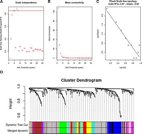 Analysis Of Network Topology For Various Soft Thresholding Powers A