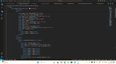 Video How I Created Job Information Forms With Html Vishnu Vardhan Reddy Medam Posted On The