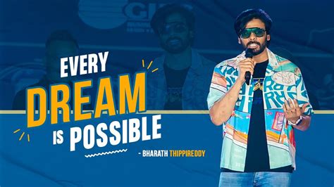 Every Dream Is Possible Bharath Thippireddy Gibs Bangalore Youtube