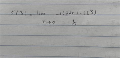 Solved S 3 H S 3 Chegg Com