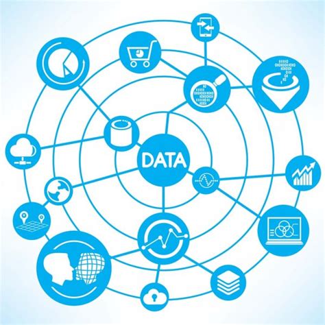 Vector Illustration Data Management Concept Stock Vector By ©loopang 281367010