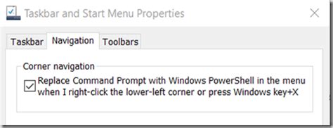 Windows Tweak Change Command Prompt To PowerShell As Default In WinX Menu Action GARYTOWN