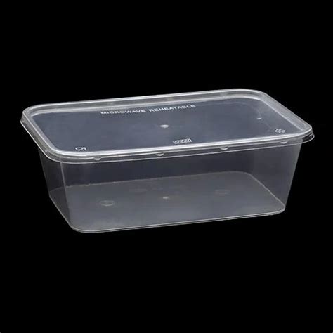 Plastic 500ml Rectangular Container At ₹ 5piece In Mumbai Id