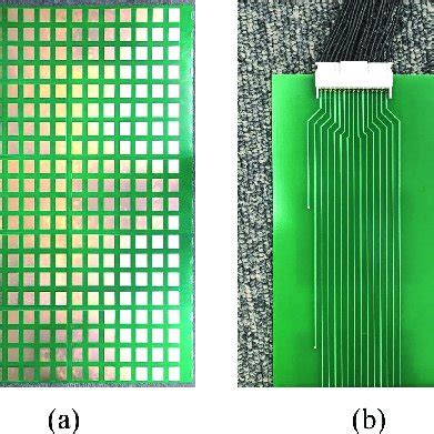 The Developed Electrode Array The Electrode Array Is A Double Sided Download Scientific