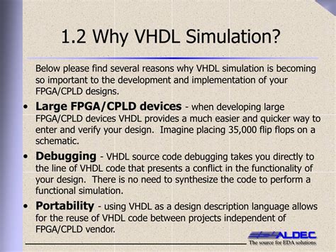 ppt active vhdl applications powerpoint presentation free download
