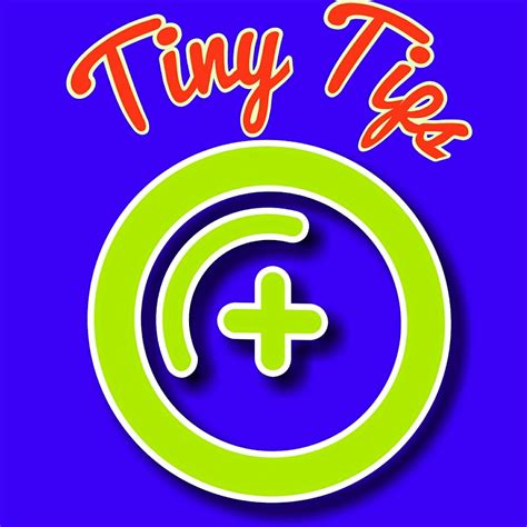 Tiny Tips Youtube