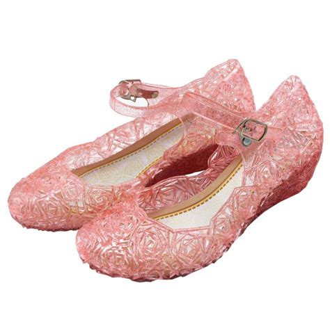 Сандалии для девочек детская обувь принцессы Эльза Золушка Белль София Рапунцель вечерние