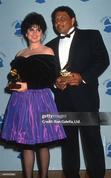 American Singers Linda Ronstadt And Aaron Neville Attend The 32nd