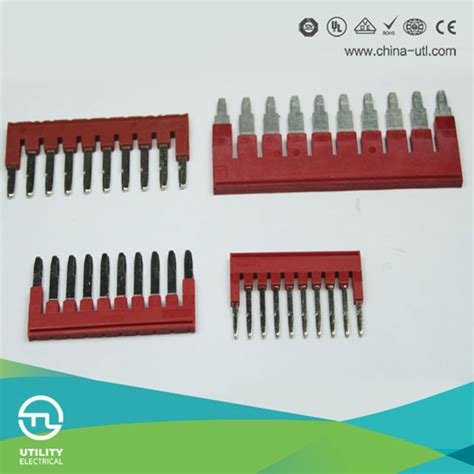Utl Jfbs Terminal Block Accessories Jumper For Spring Terminal Block Din Rail Mounted Central
