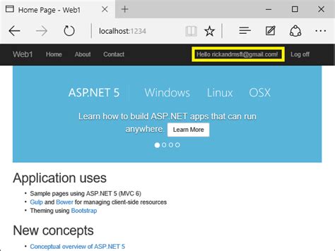 Account Confirmation And Password Recovery In Aspnet Core Microsoft Learn