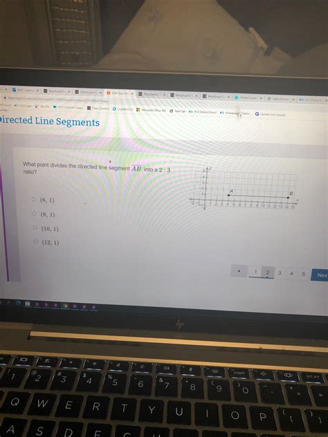 Answered What Point Divides The Directed Line Bartleby
