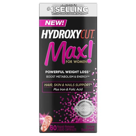 Buy Hydroxycut Max For Women Powerful Weight Loss 60 Count Special Discount And Free Shipping