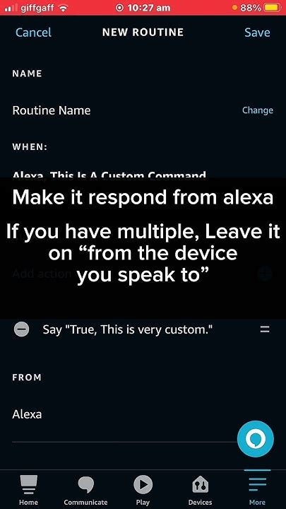 How To Make Custom Alexa Commands Youtube