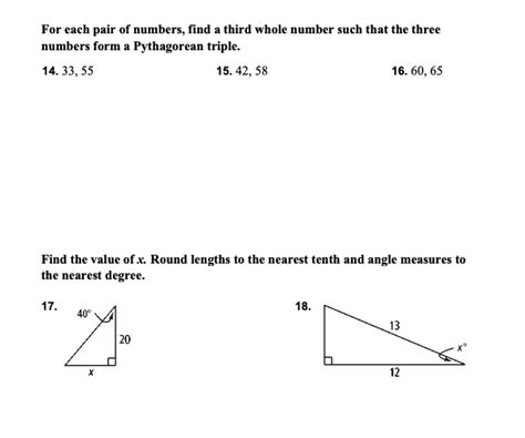 Solved For Each Pair Of Numbers Find A Third Whole Number Chegg Com
