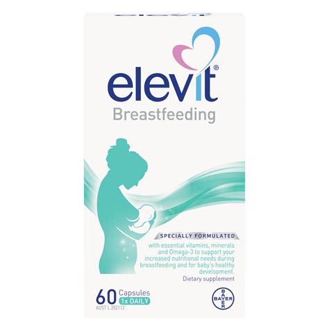 Buy Elevit Breastfeeding 60 Capsules Online At Chemist Warehouse®