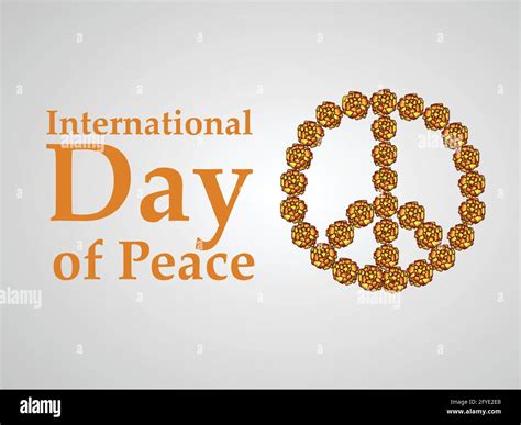 World Peace Day Stock Vector Image And Art Alamy