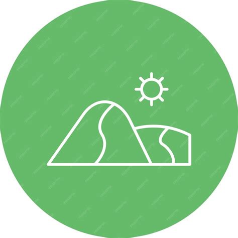 Premium Vector Dune Vector Illustration Style