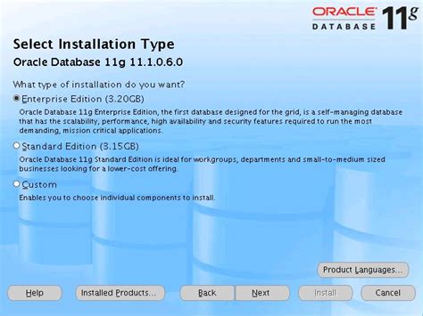oracle database 11g release 1 11 1 installation on enterprise linux 4