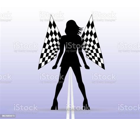 시작 하 고 플래그를 마무리입니다 자동 모토 레이싱입니다 체크 무늬 깃발입니다 벡터 현실적인 이미지입니다 기에 대한 스톡 벡터 아트 및 기타 이미지 Istock