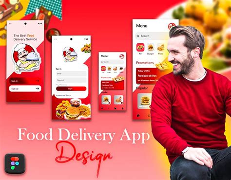 Food Delivery Application Design Figma Edition 1 Images Behance