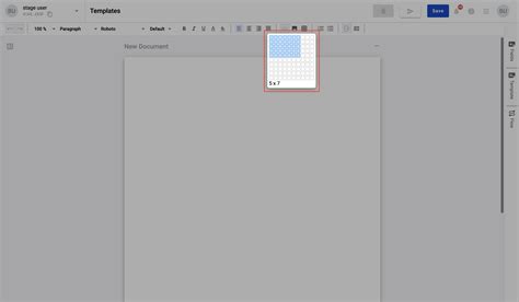 Static Tables Inside Document — Whitedoc Documentation