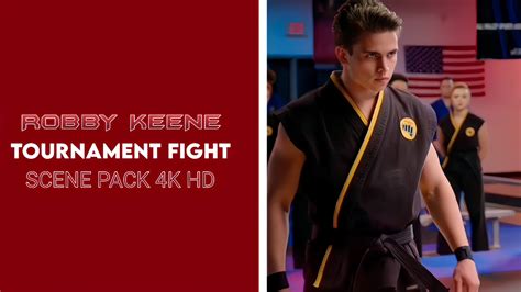 Robby Keene Cobra Kai Tournament Scene Twixtor 4k Hd Cc High Quality