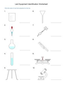 Lab Equipment Uses Worksheet Free Lab Equipment Uses Worksheet Templates Lab Safety Rules