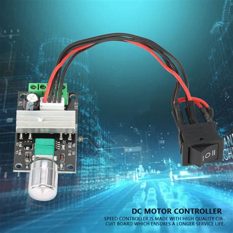 Brushed Speed Regulator Motor Speed Controller 6v 12v 24v Reversible