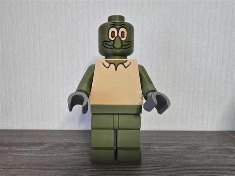 Large Brick Squidward Tentacles Spongebob 500 By Cbolsmuiec Makerworld