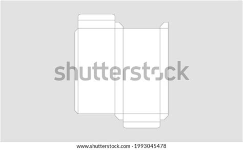 2d Product Packaging Layout Illustration Stock Vector Royalty Free
