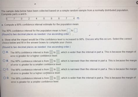 solved the sample data below have been collected based on a