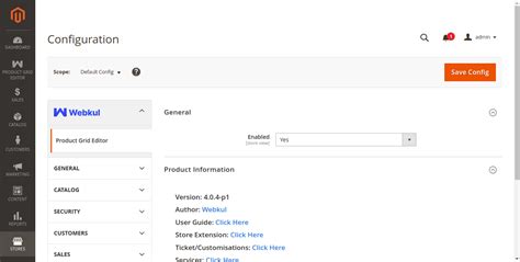 Magento2 Product Grid Editor Grid Modification Extension