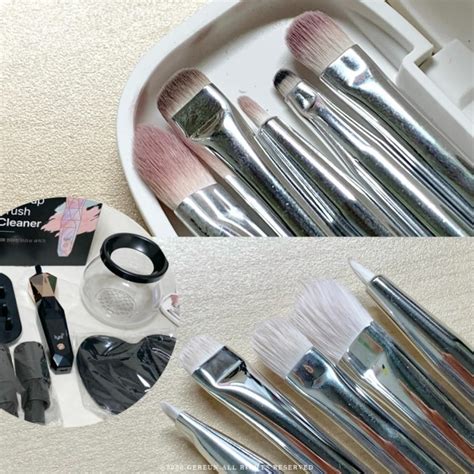 브러쉬세척 꿀팁 메이크업 브러쉬 세척기 너무 쉽지 네이버 블로그