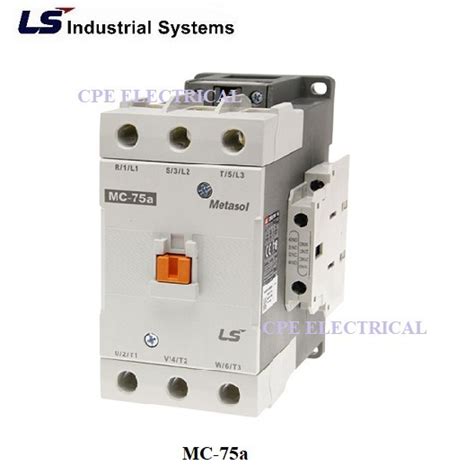 Ls Mc 75a Ac3 75a 3 Pole Magnetic Contactor Shopee Philippines