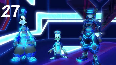 Kingdom Hearts 2 Hd Remix Episode 27 Space Paranoids Tron Youtube